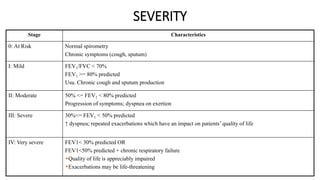 Chronic obstructive pulmonary disease, etiology, pathophysiology and it ...