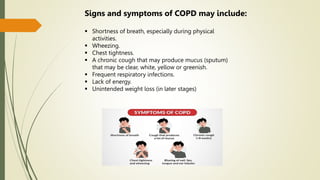 COPD . pptx.pptx chronic obstruction pulmonary disease | PPTX