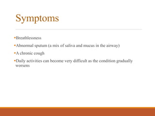 Presentation on COPD (Chronic Obstructive Pulmonary Disease) | Jindal ...