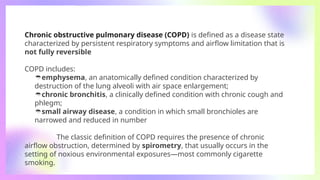 Presentation on Chronic Obstructive Pulmonary Disease.pptx