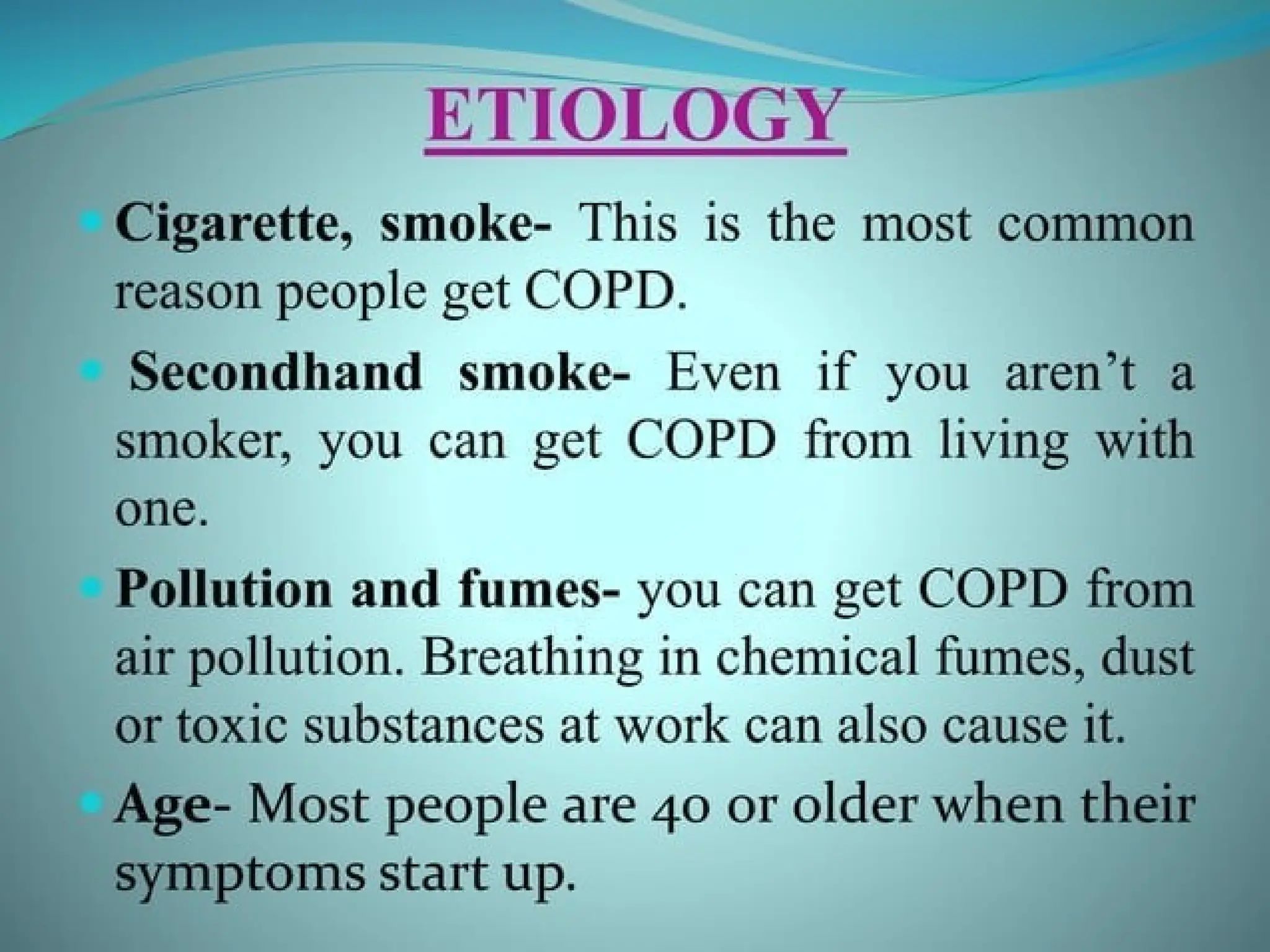 COPD COPD, or chronic obstructive pulmonary disease, is a condition ...