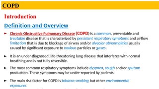 Cjronic obstructive pulmonary diseases Copd .pptx