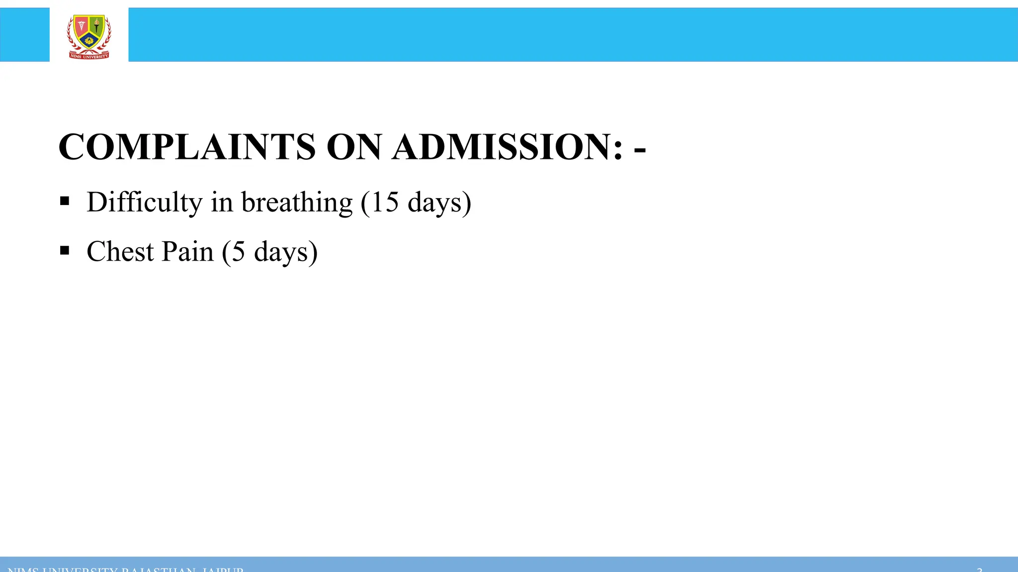A Case Presentation on COPD (CHRONIC OBSTRUCTIVE PULMONARY DISEASE) | PPTX