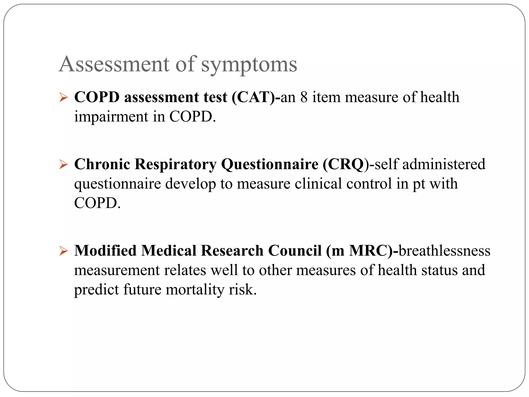 COPD:CLINICAL REVIEW AND ANESTHESIA CONSIDERATION | PPTX