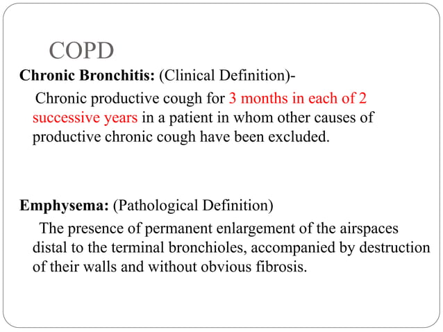 COPD:CLINICAL REVIEW AND ANESTHESIA CONSIDERATION | PPTX