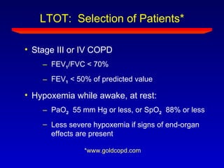 State-of-the-Art Overview of COPD and its Management | PPT