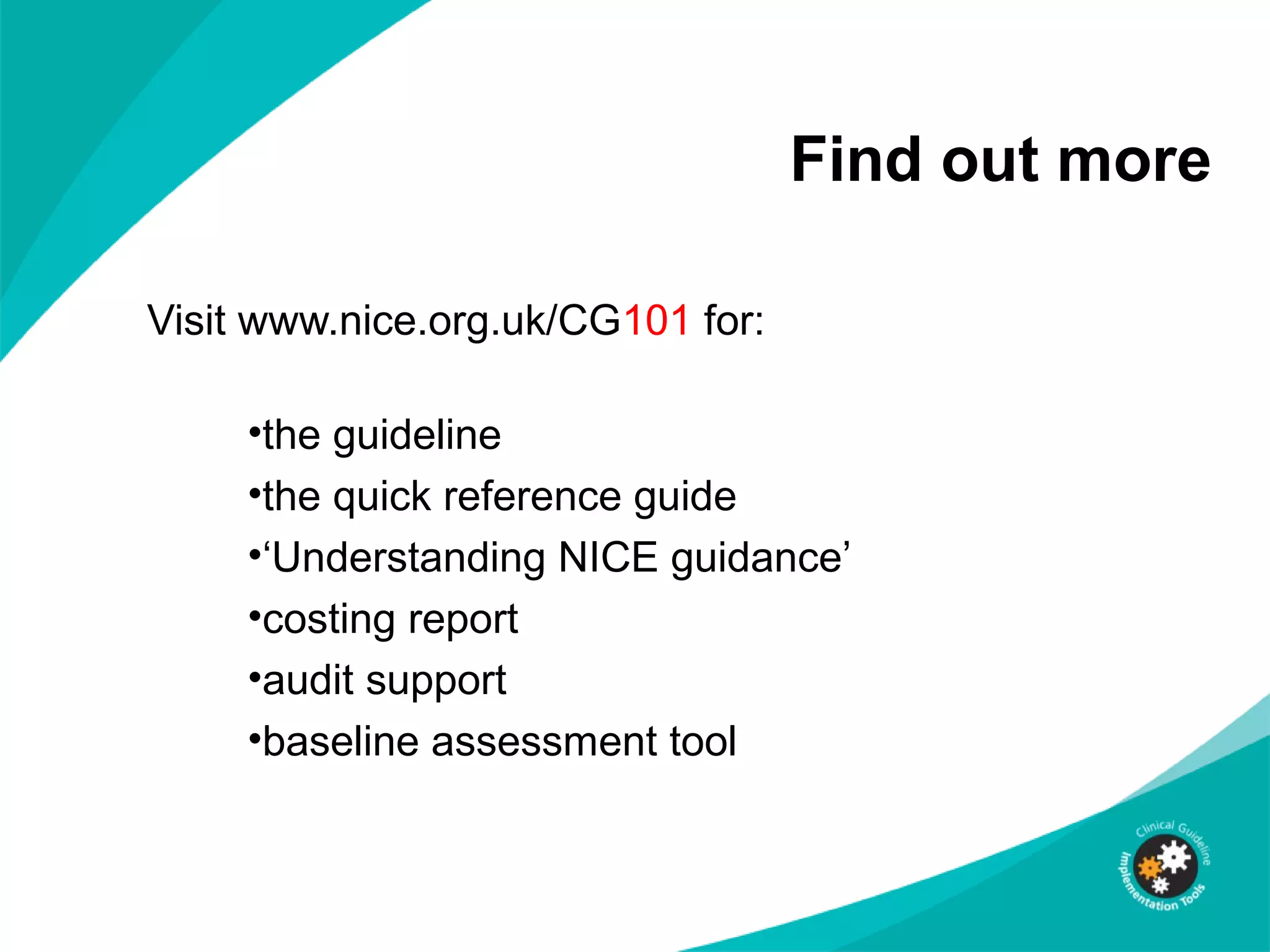 COPD - NICE guideline | PPT