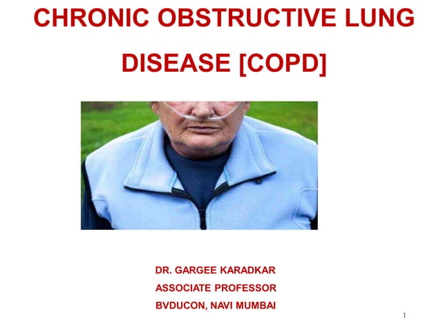 COPD (Chronic obstructive pulmonary disease ) | PDF