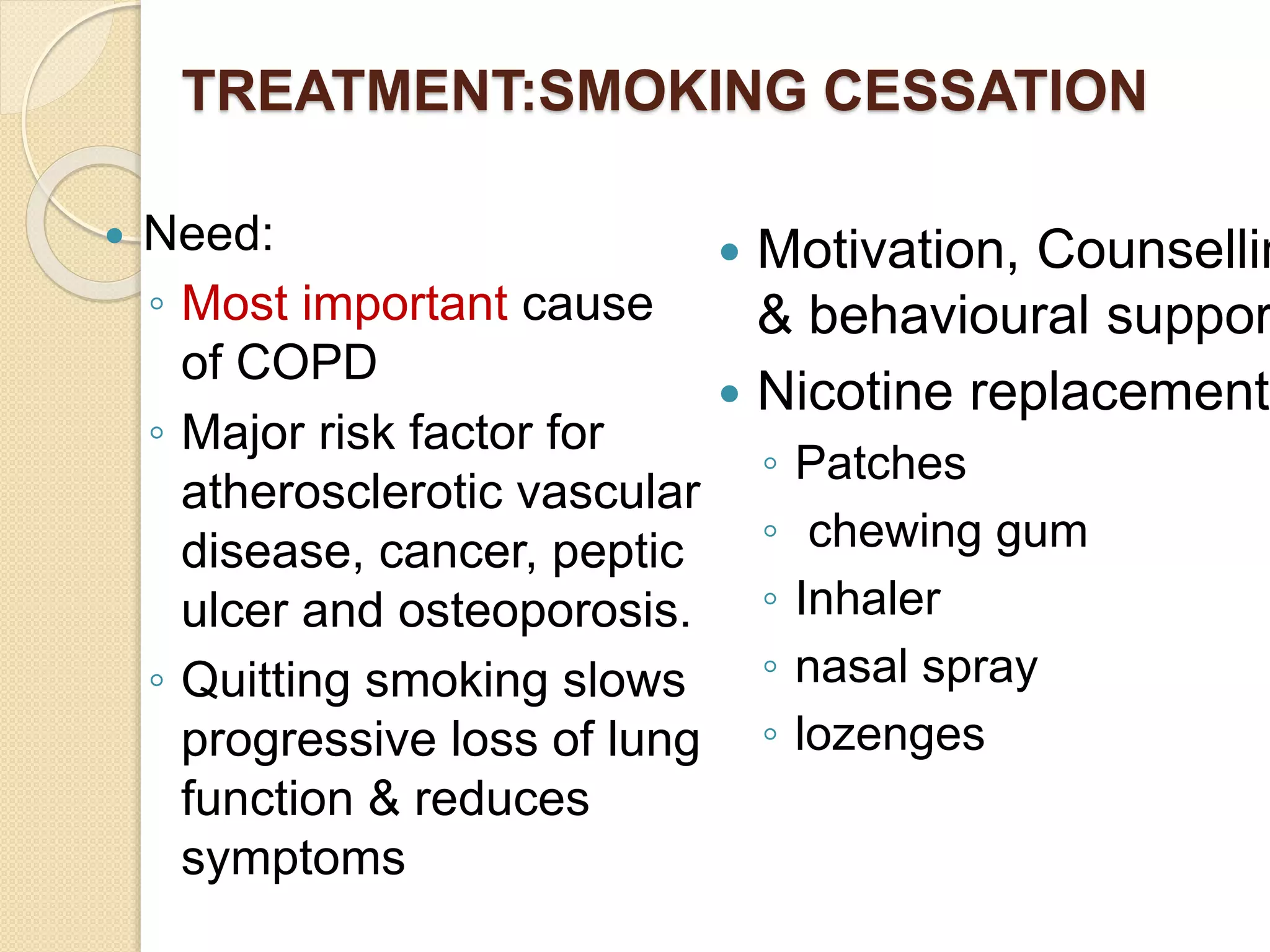 Copd and anaesthesia | PPTX