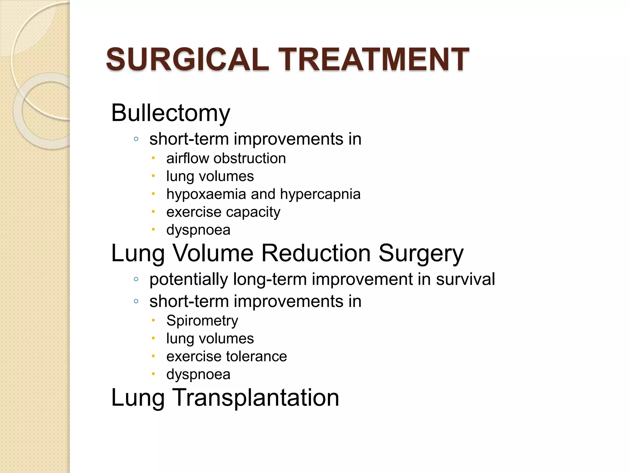 Copd and anaesthesia | PPTX