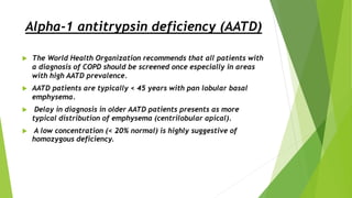 Copd and anaesthetic considerations | PPTX