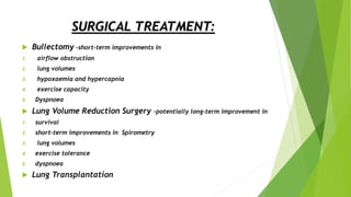 Copd and anaesthetic considerations | PPTX