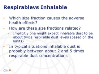 Copd and dust | PPTX