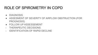 COPD and GOLD guidelines and management.pptx