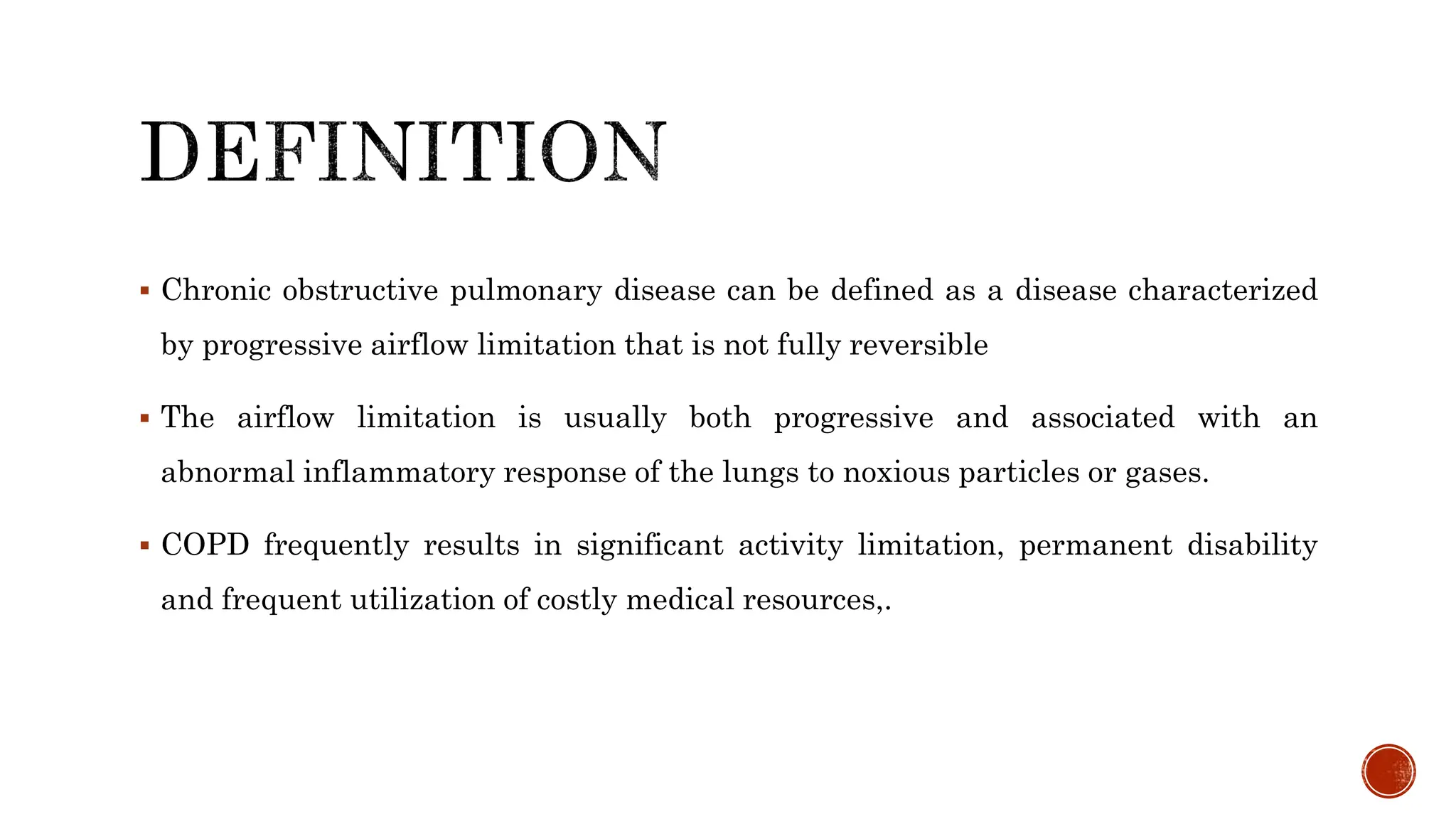 Chronic Obstructive Pulmonary Disease and ICU management.pptx