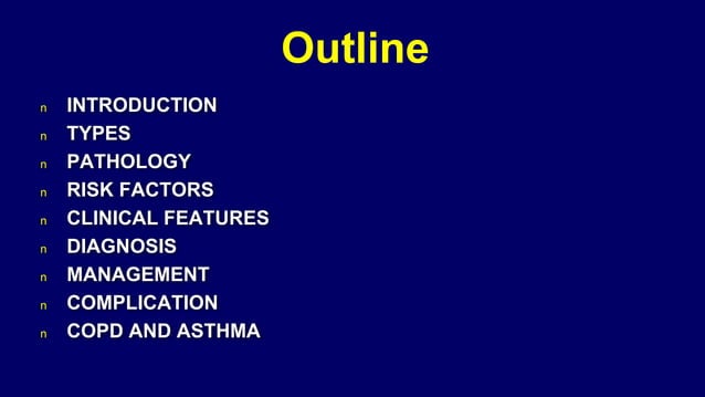 COPD (Chronic obstructive Pulmonary Disease) PowerPoint Presentation ...