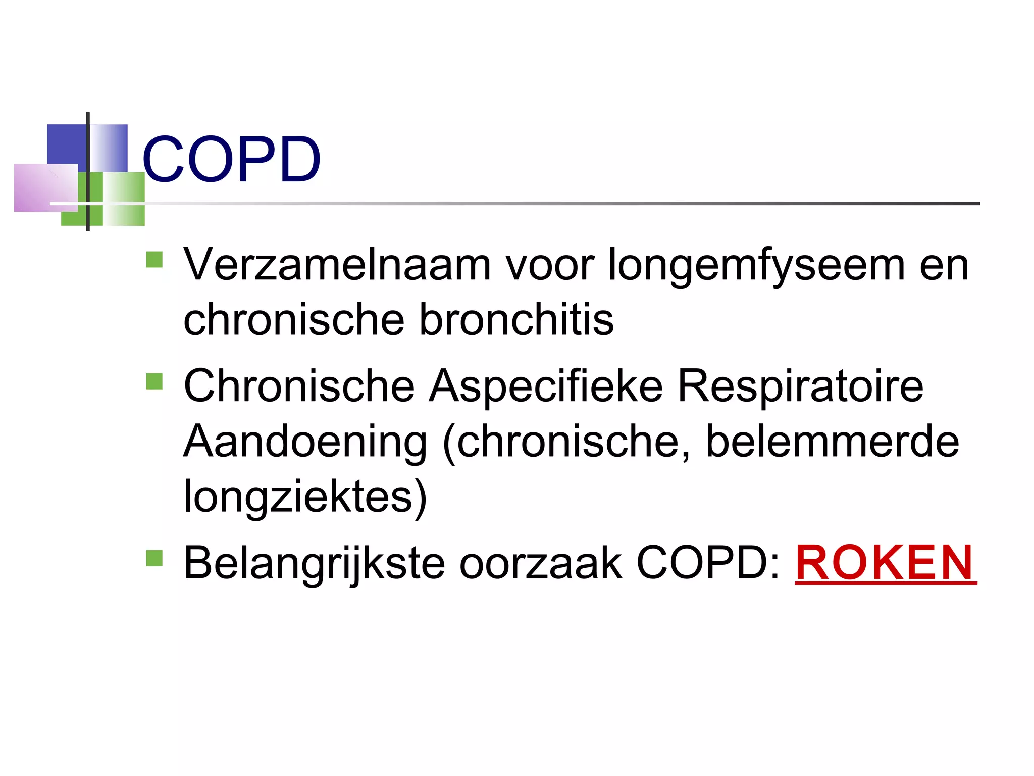 COPD, astma, systic fibrosis | PPT