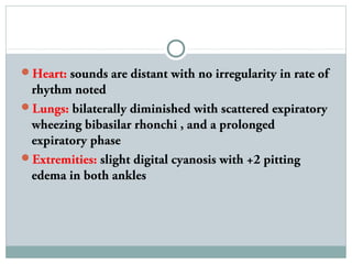 COPD case presentation by Amnah AlLail | PPT
