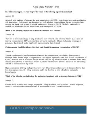Copd case study-numberthree | PDF