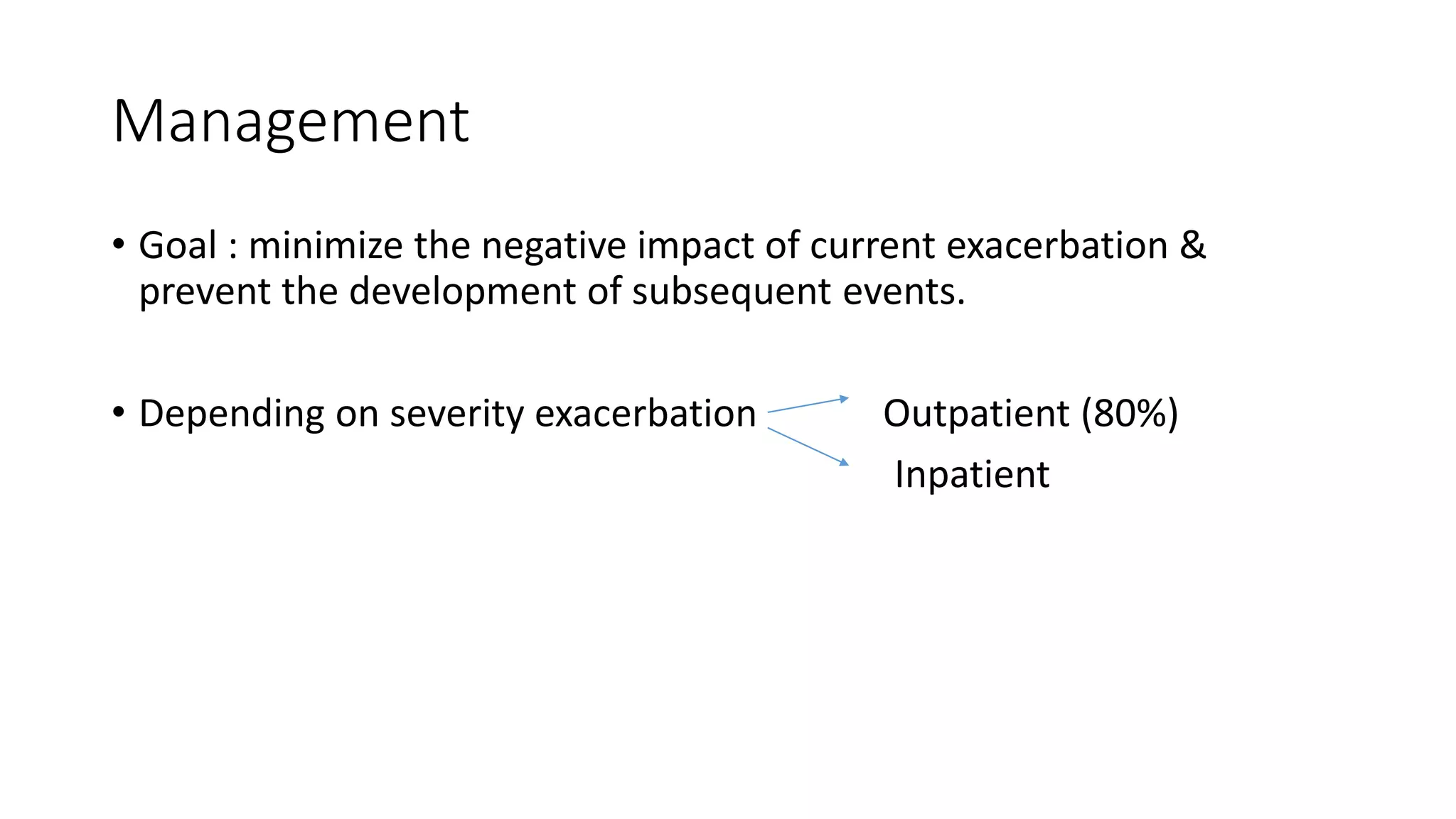 Copd exacerbation | PPTX