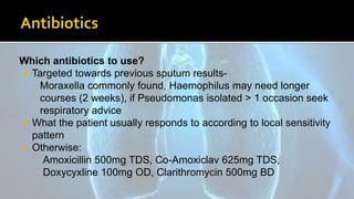 COPD: Management of Acute Exacerbation | PPTX