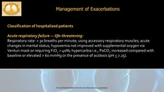 COPD: Management of Acute Exacerbation | PPTX