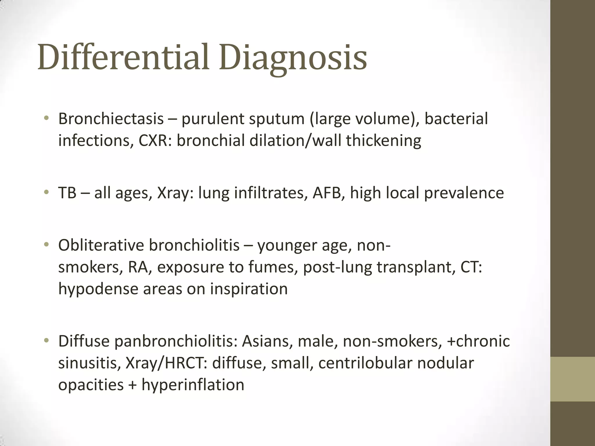 Chronic Obstruction Pulmonary Disease | PPTX