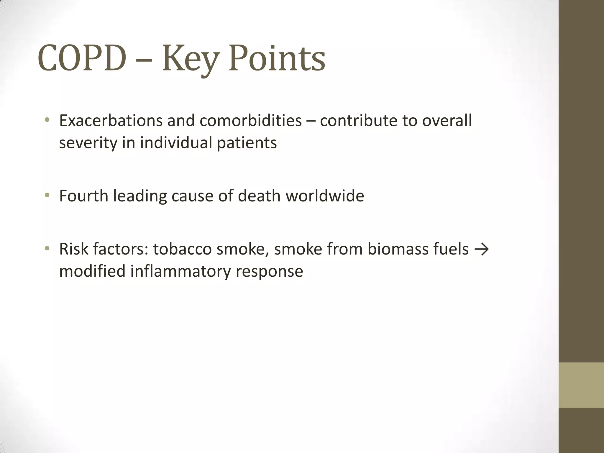 Chronic Obstruction Pulmonary Disease Pptx