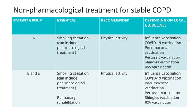COPD gold guideline presentation.....pptx | Physical Therapy | Wellness