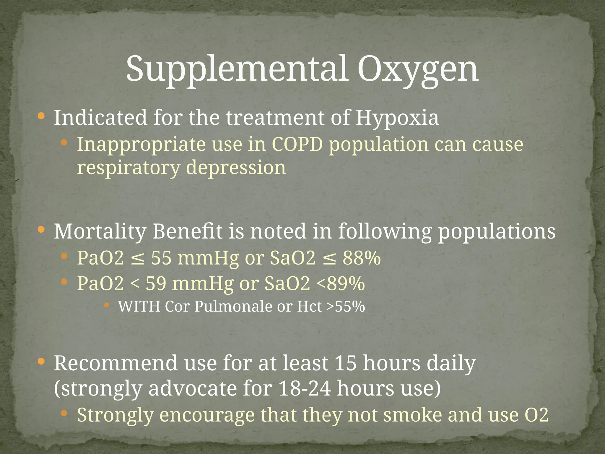 Chronic Obstructive Pulmonary Disease GOLD | PPTX