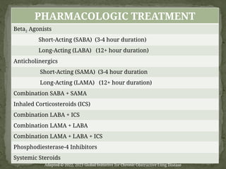 Chronic Obstructive Pulmonary Disease GOLD | PPTX