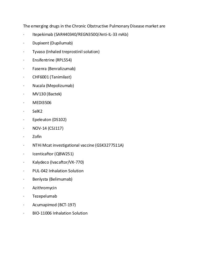 Chronic Obstructive Pulmonary Disease Market | PDF