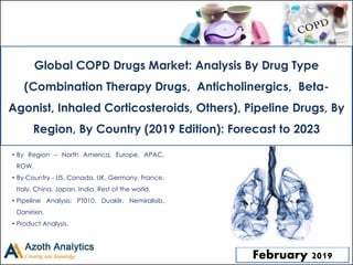 Global COPD Drugs Market Forecast to 2023 | PDF | Lung and Respiratory ...