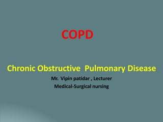 Copd | PPTX | Physical Therapy | Wellness