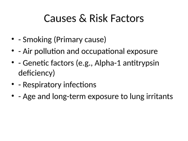 Copd Copd Presentation Presentation Pptx