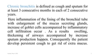 Chronic obstructive pulmonary diseases with their consequences | PPTX