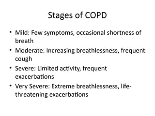 COPD_Presentation by doctor Fatima zubair | PPT