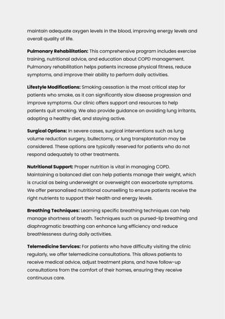 COPD Treatment in Ghatkopar,Mumbai. Dr Kumar Doshi | PDF