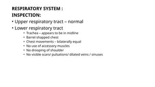 Chronic obstructive pulmonary disease - case | PPTX