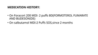 Chronic obstructive pulmonary disease - case | PPTX