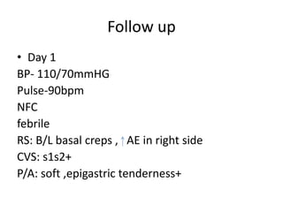COPD with RV failure - Case Presentation | PPTX