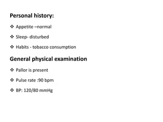 CASE PRESENTATION ON COPD with RV FAILURE | PPTX