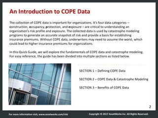An Introduction to COPE Data | PDF