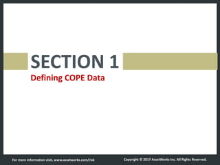 An Introduction to COPE Data | PDF