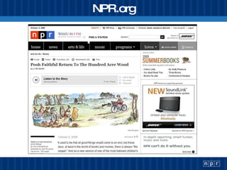 NPR : Examples of COPE | PPT