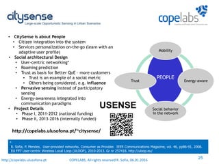 COPELABS, an overview to ULHT Students | PDF