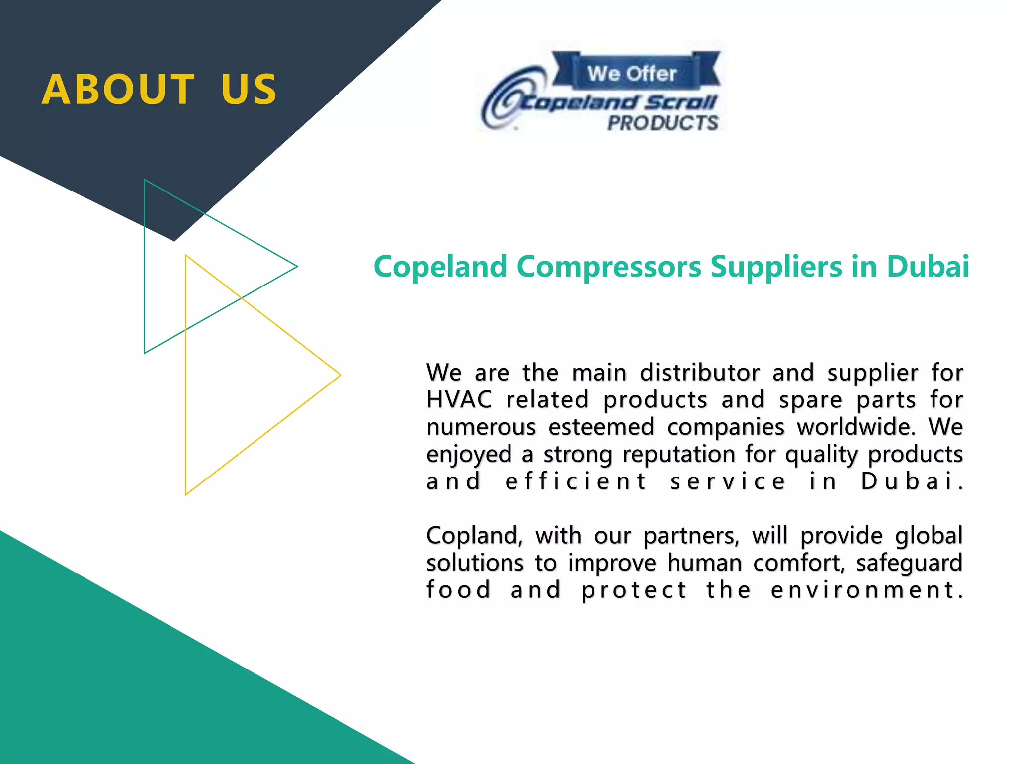 Copeland scroll compressor | PPTX