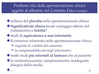 Ruolo delle figure laiche nei comitati etici | PPT