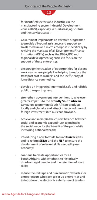 Cope Manifesto | PDF