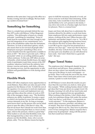 Copenhagen balance report - How Danish Work Design Creates Productivity ...